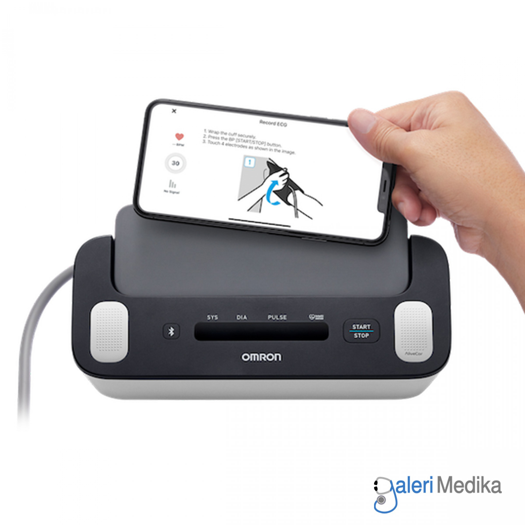 Tensimeter Digital Omron COMPLETE HEM-7530T + Pemeriksaan EKG | Galeri Medika