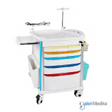 Emergency Trolley OneHealth OH-M01 Troli Medis Rumah Sakit Multifungsi ...